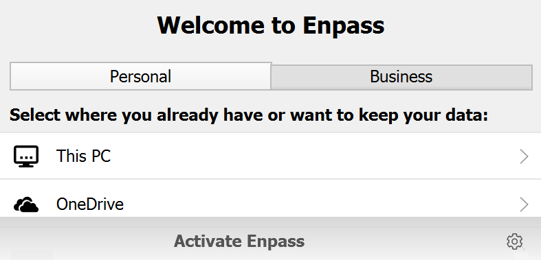 Activating Enpass