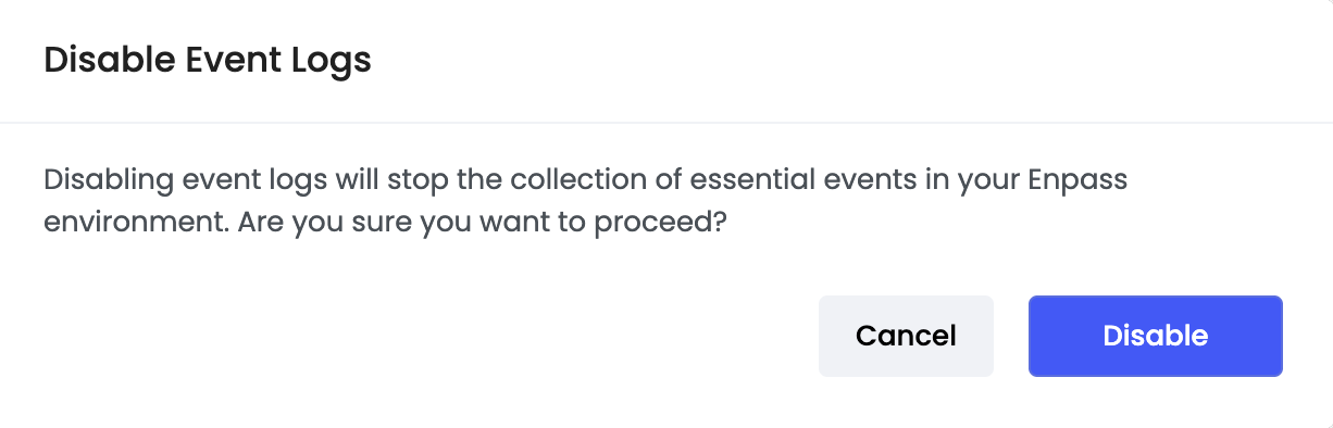 Getting started with Event Logs