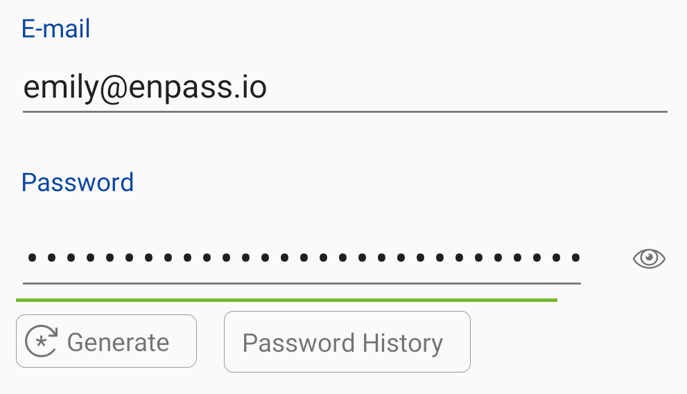 Generating A Password In Enpass